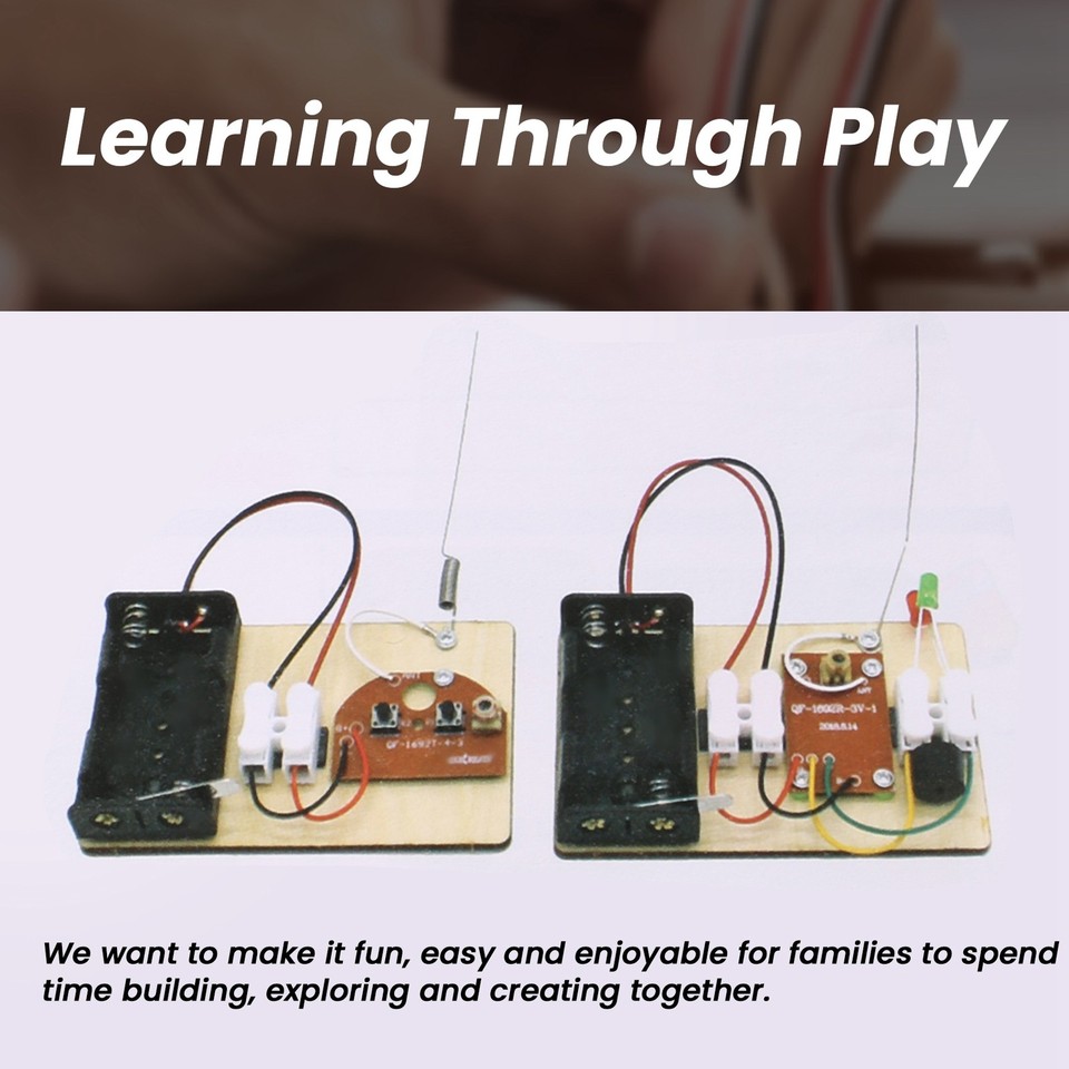 3X(STEM Kits, Learn Morse Code, Build a Telegraph Machine, Electric ...