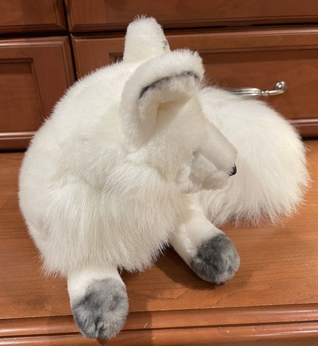 RARE 12” Cascade Toy Plush Animal White ARCTIC Snow FOX Gray Paws ...