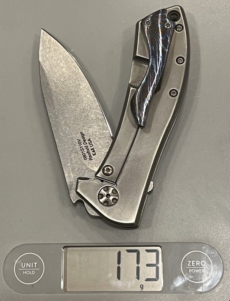 Zero Tolerance Rexford 0801S110V Folding 3.5in S110V SuperSteel ...