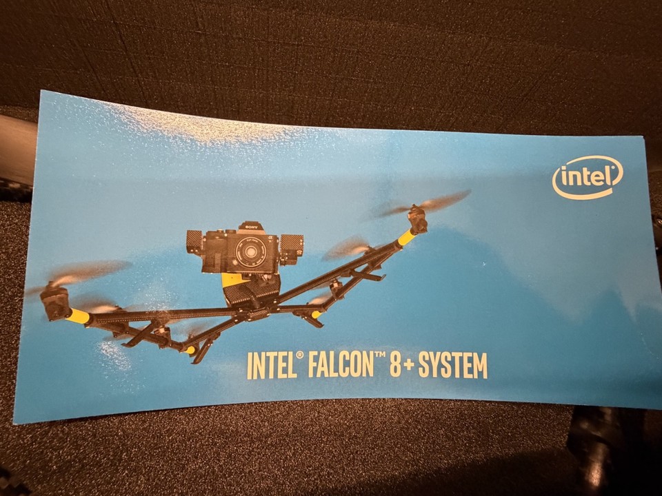 Intel Falcon 8+ Topcon Edition Commercial UAV Drone System Carbon Fiber ...