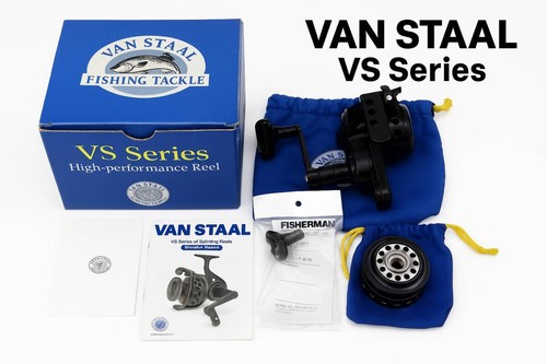 Van Staal VS200 Black VS-200N Unused With Spare Spool | eBay