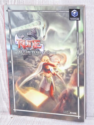 RUNE Official Guide Nintendo Gamecube Book Japan 2002 EB47 | eBay