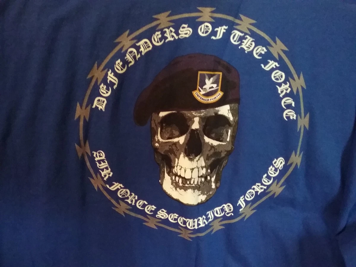 Usaf Security Forces Logo Skull