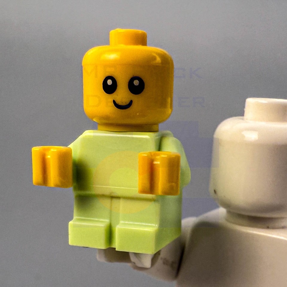 Lego Baby Minifigures Child Carrier Infant Minifigure Bottle Mom Dad ...