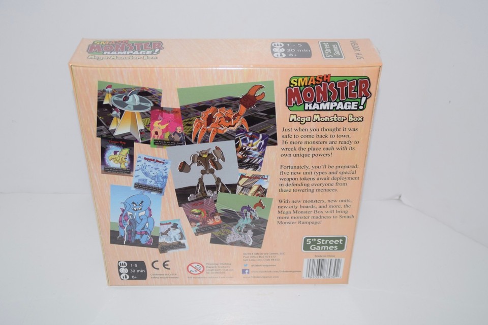 Smash Monster Rampage! Mega Monster Box by Mike Swindall - NEW | eBay