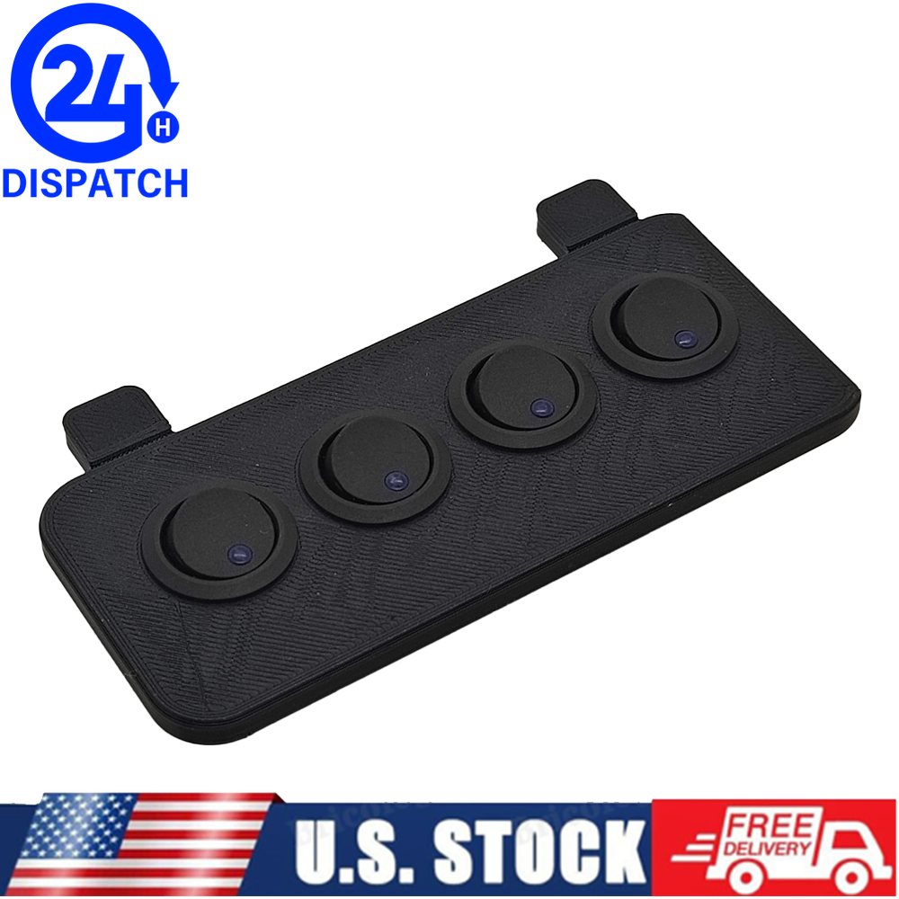 Silverado Switch Panel 4 Toggle BLUE SWITCHES For 1999-2007 LED GMC ...