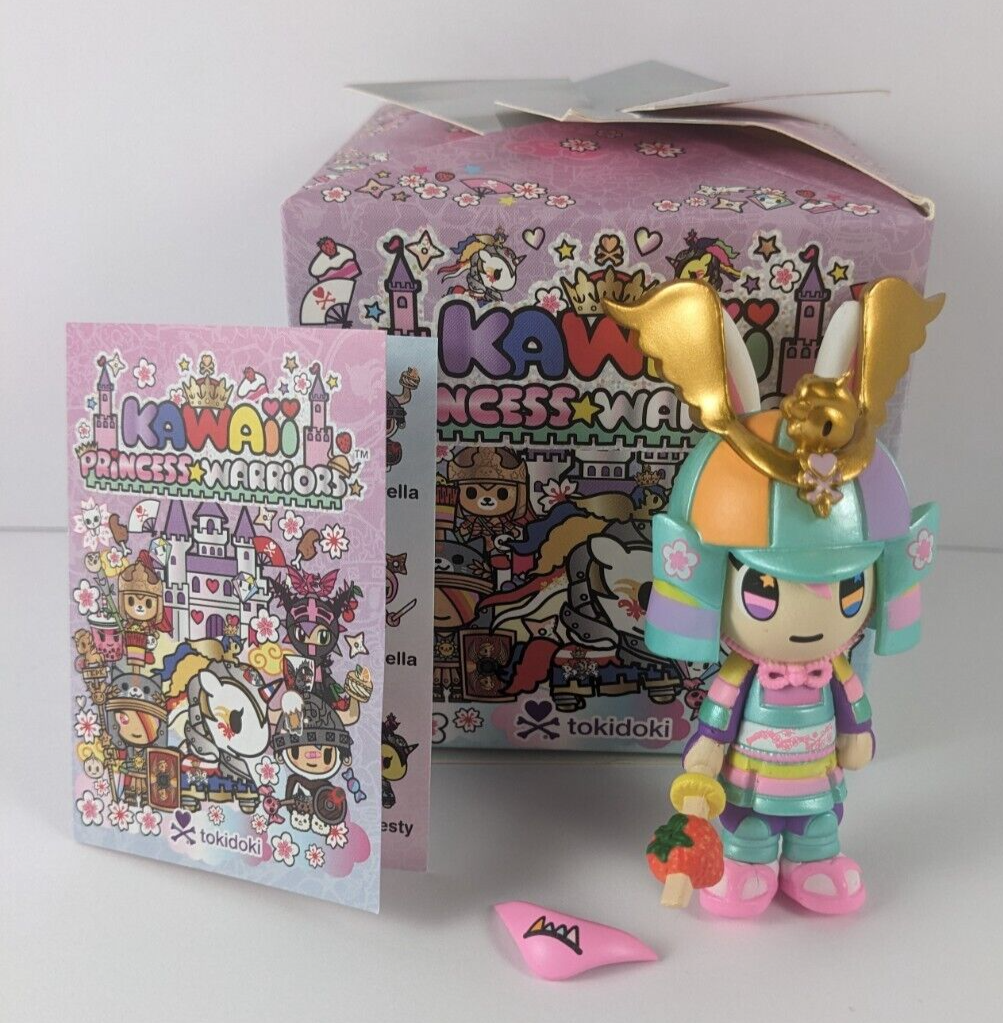 TOKIDOKI KAWAII PRINCESS WARRIORS NIJIKO WITH MASK COMPLETE FIGURINE ...