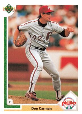 1991 Upper Deck Baseball Don Carman Philadelphia Phillies #288 | eBay