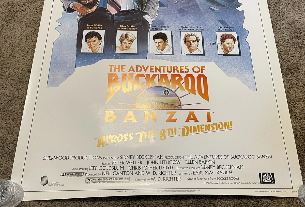 Buckaroo Banzai Movie Poster