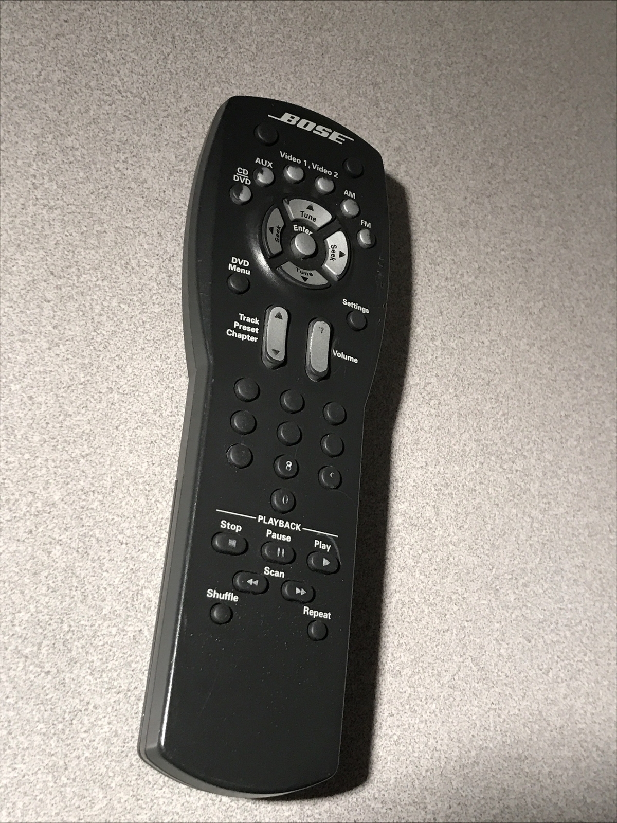 BOSE 321 Remote Control for AV 3-2-1 Media Center System, Black | eBay