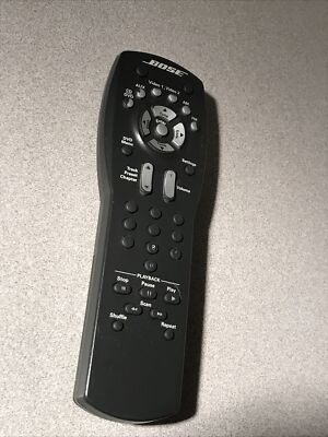 BOSE 321 Remote Control for AV 3-2-1 Media Center System, Black | eBay