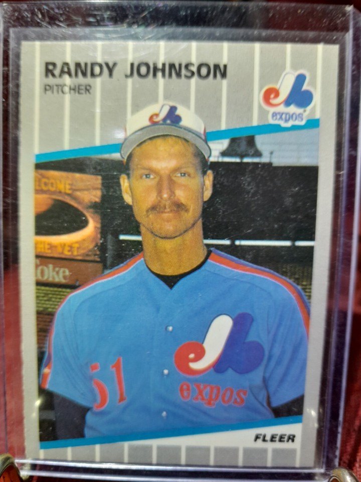 1989 Fleer Randy Johnson Rookie #381 mint^* | eBay