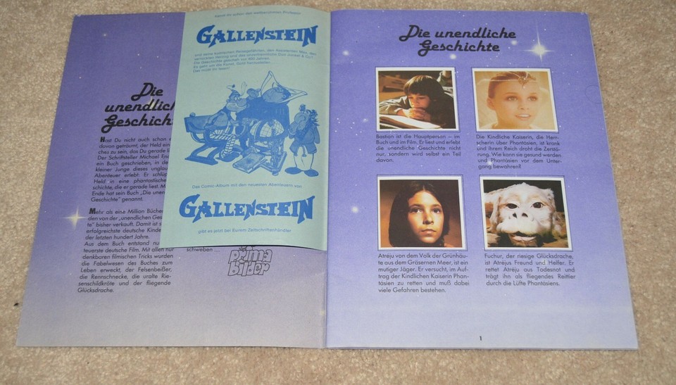 Neverending Story COMPLETE 48 PAGE BINDER WITH CARDS !!! EXCEEDINGLY ...