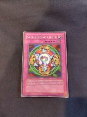 YU-GI-OH! 1ST EDITION SPELLBINDING CIRCLE SYE-045 NM-MT CARD | eBay