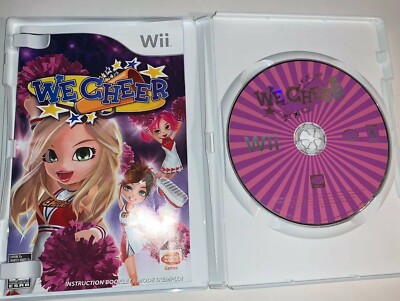 We Cheer (Nintendo Wii, 2008) video game Cheerleading Bandai Namco ...