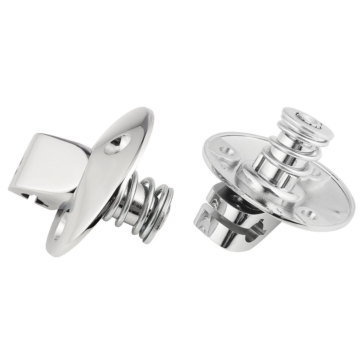 Sunvisor Support Brackets 18pc Kit chrome w/ screw bushing tips coupe ...