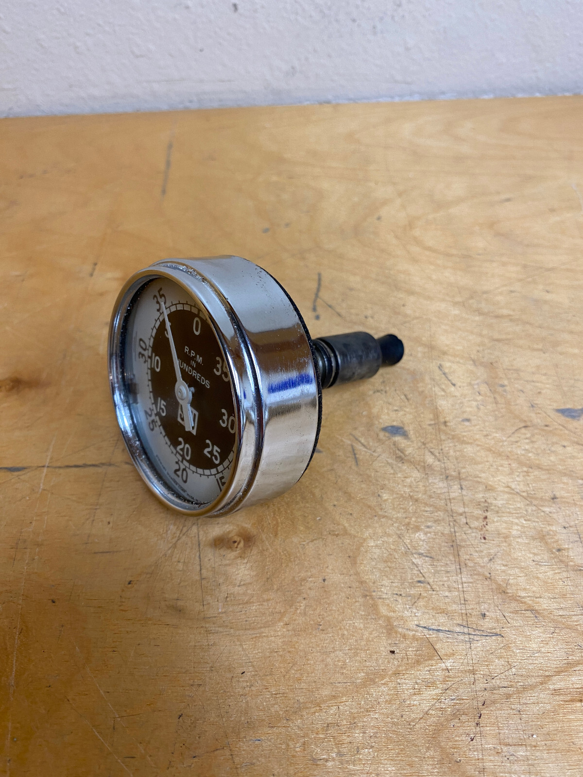 Vintage Stewart Warner Portable Hand Tachometer Model 757 W for sale ...