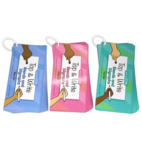 51Pcs Tap and Write CVC Word Flashcards Montessori Educational Game ...