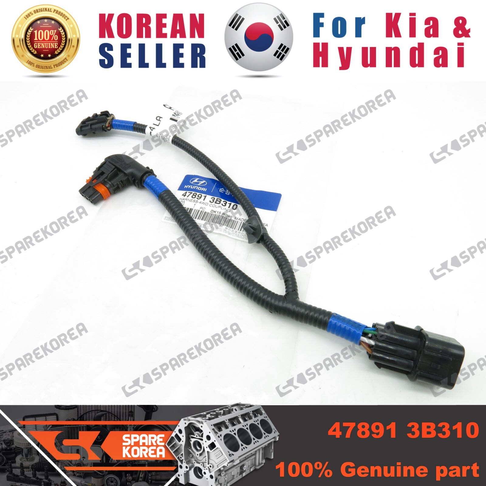 Kia 478913B310 Genuine OEM Harness for sale online | eBay