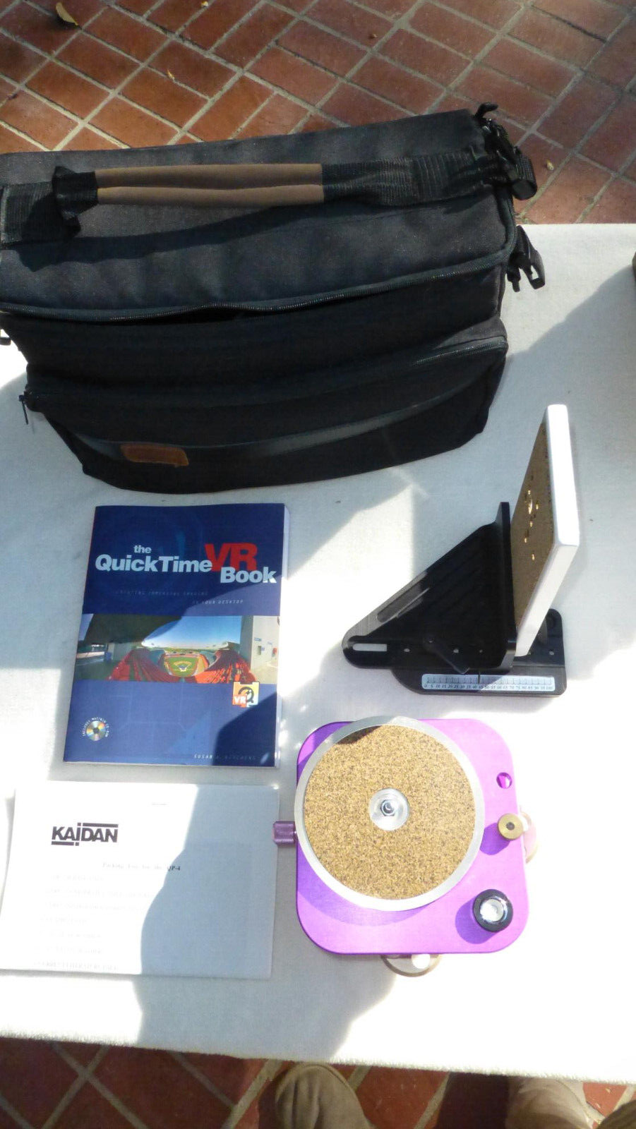 Kaidan Quickpan Panoramic Head ,QPU-1 & QP-1B , Quicktime VR Book, Case | eBay