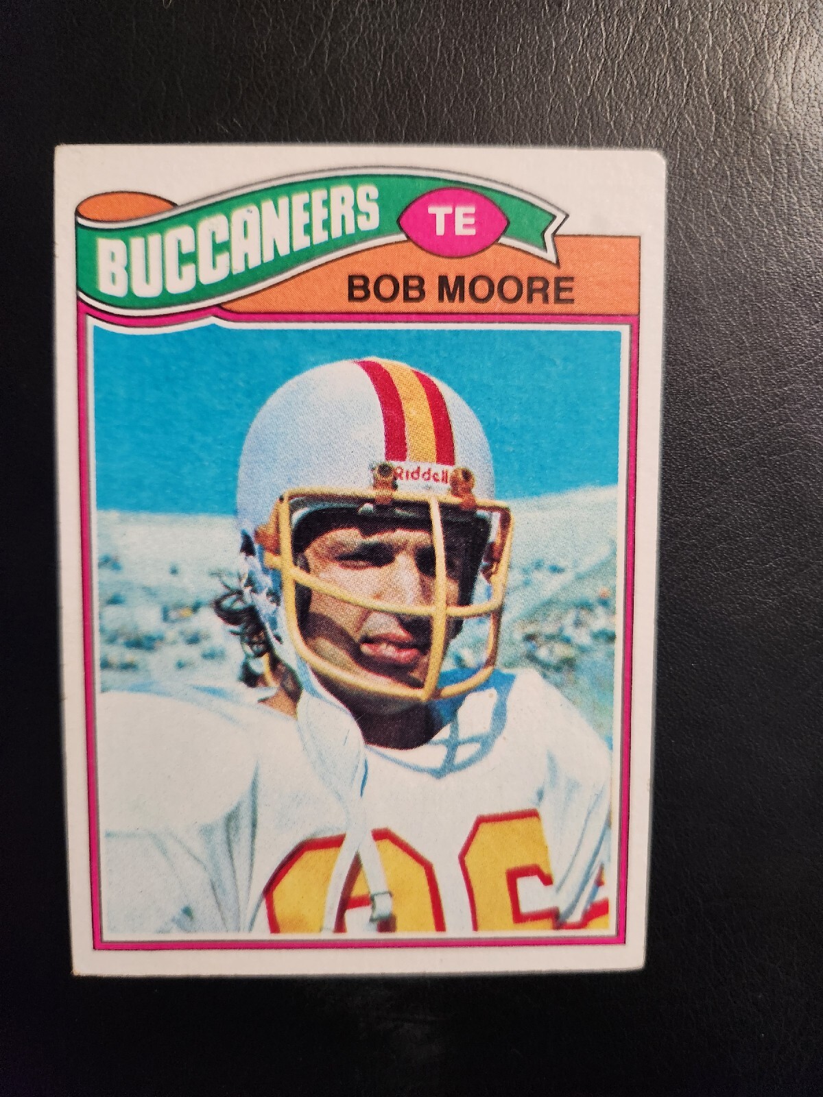 BOB MOORE 1977 TOPPS #468 BUCCANEERS TE | eBay