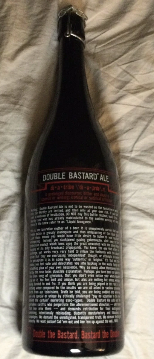 Double Arrogant Bastard Beer