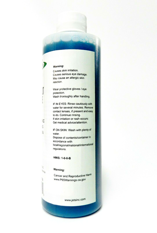 Ultrasonic Solution Cleaner Cobalt Blue Concentrate Cleaning Jewelry ...