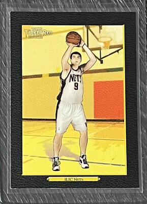 2006 Topps Turkey Red "Black" #196 MILE ILIC Rookie RC 🏀 NJ Nets 🏀FREE ...