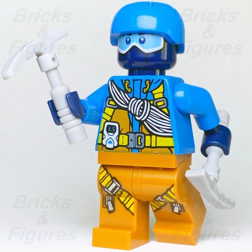 Town City LEGO® Arctic Climber Blue Helmet & Ice Picks Minifigure 60193 ...