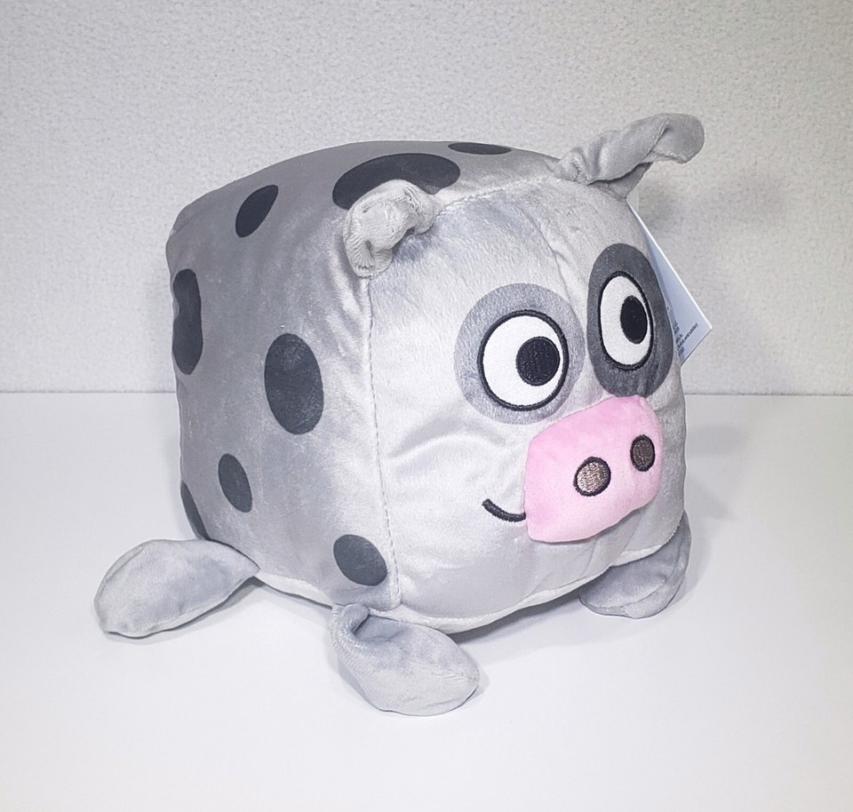 Kohl's Cares DADA Plush Stuffed Animal Gray Cow Black Spots Jimmy ...
