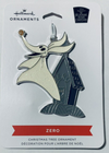 Hallmark 2022 Zero Nightmare Before Christmas Ornament Metal Enamel Tim ...