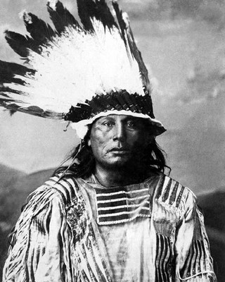 Native American Indian CHIEF GALL Glossy 5x7 Photo Lakota Sioux Print ...