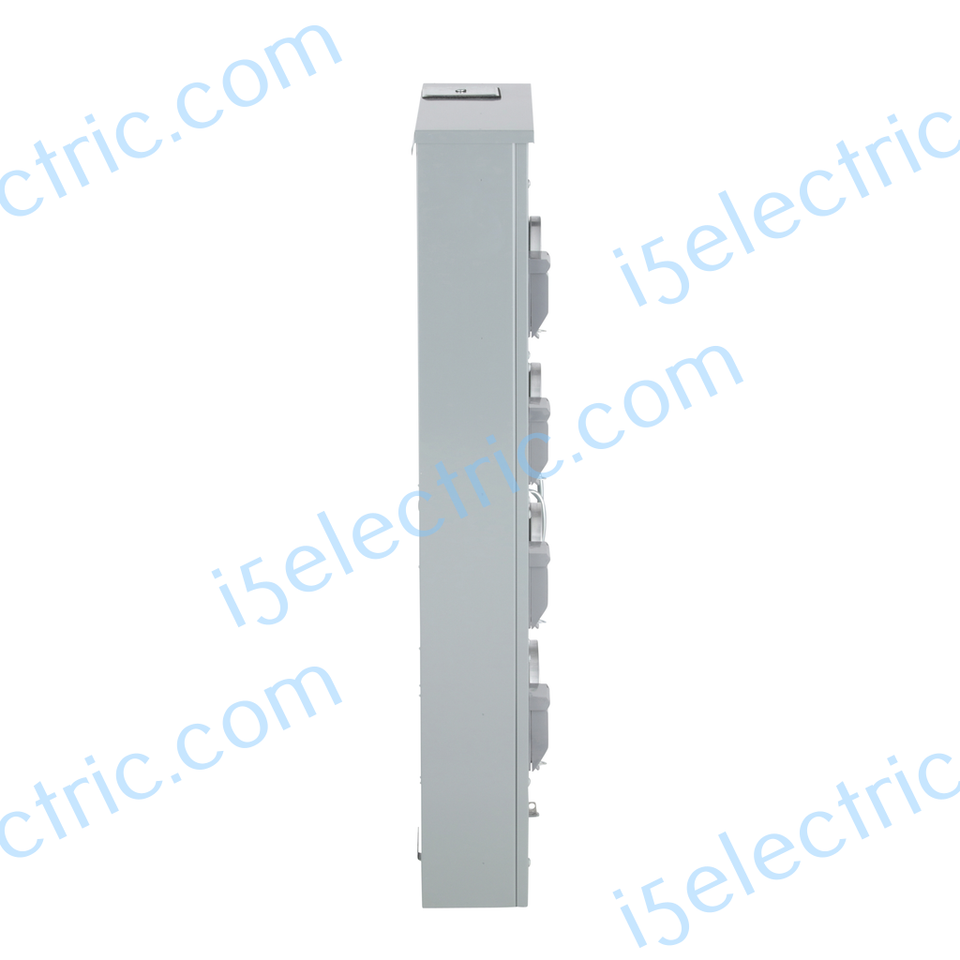 Square D MP44125 400 Amp w/4-Gang 125A Meter OH/UG MP44-125 EUSERC as ...