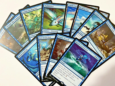 Mono Blue Set Commander Staples - MTG 12 Cards - Every CMD Deck - NM Magic Card | eBay