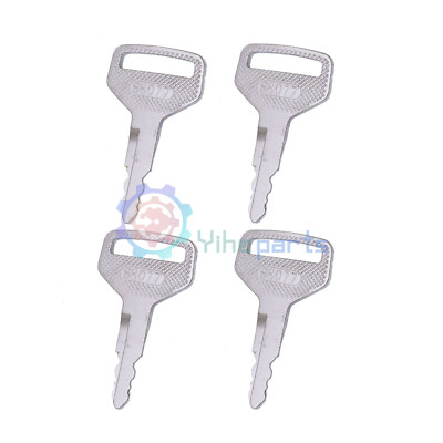4PCS Keys S8077 36919-75190 for Kubota M Series M4900 M5040DTC M6040DTC ...