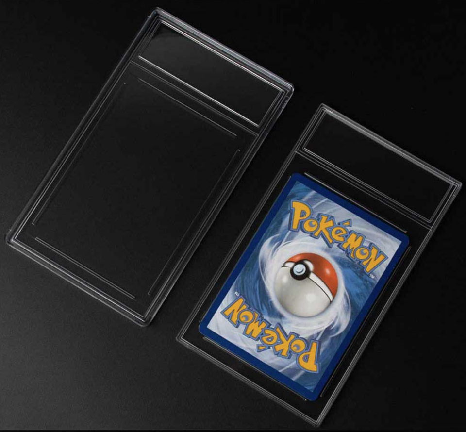 Empty Graded Card Slab for Trading Sports Cards - Clear Border - For ...