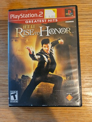 TESTED Jet Li Rise to Honor PS2 Game (No Manual) Playstation 2 FREE ...