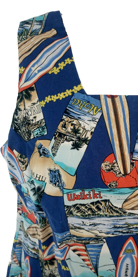 Shannon Marie Women's Vintage Hawaiian Aloha Dress L Large 12 ...