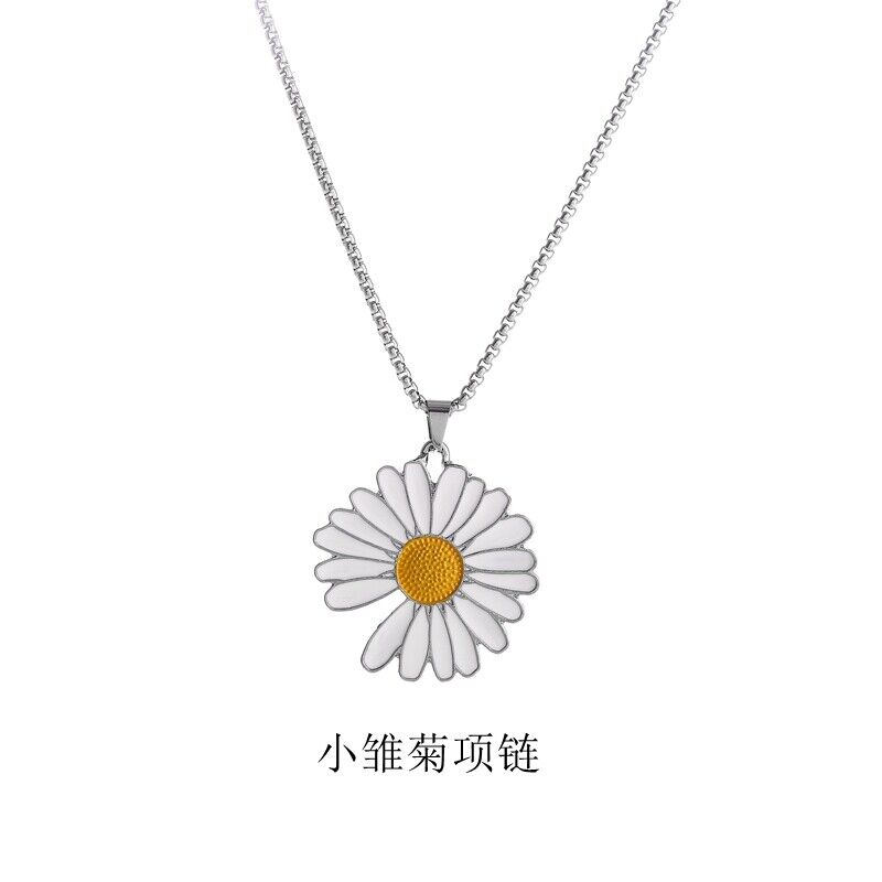 KPOP BIGBANG G-DRAGON Same PMO Necklace Daisy Sun Flower KPOP BIGBANG G-DRAGON Same PMO Necklace Daisy Sun Flower