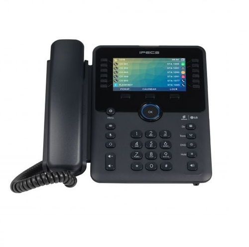 LG iPECS 1050i Gigabit Color IP Phone, 12 x 3 Self Label Buttons 4.3 ...