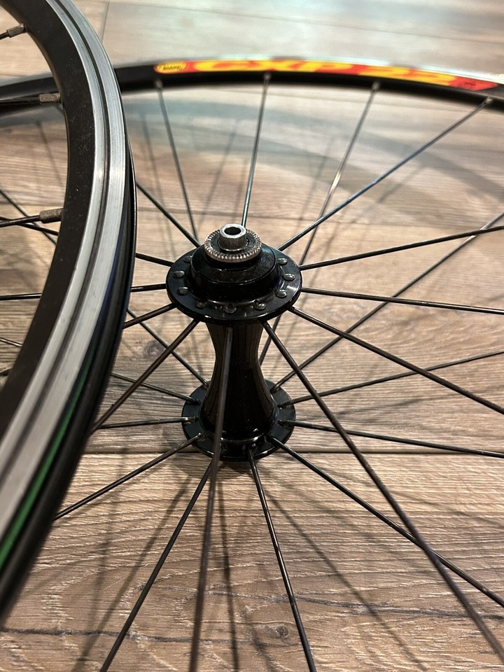 Mavic CXP 22 10-Speed Black Aluminum Wheelset No Tires | eBay
