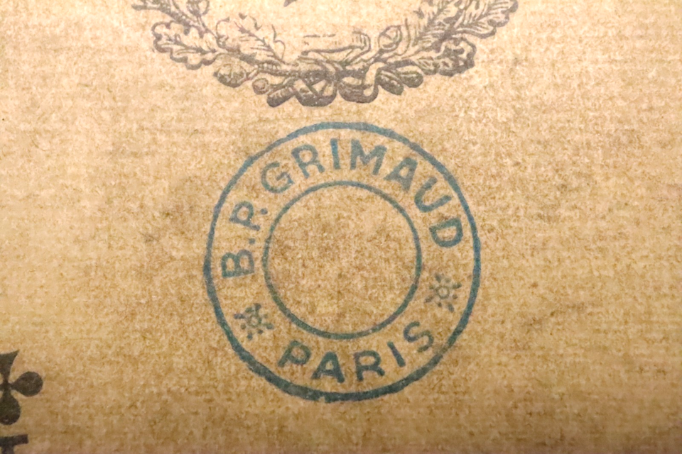 🃏 Antique 19thC Grimaud Paris Piquet Playing Cards 32 Card Deck France ...