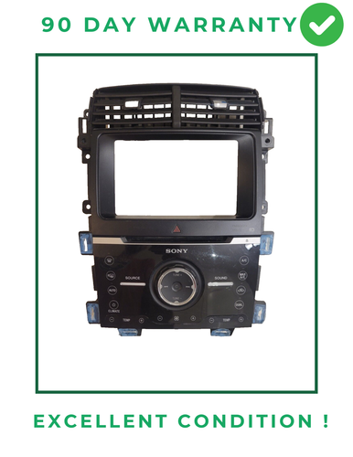 2011 - 2014 Ford Edge OEM Radio Stereo AC Climate Control Heater Panel ...