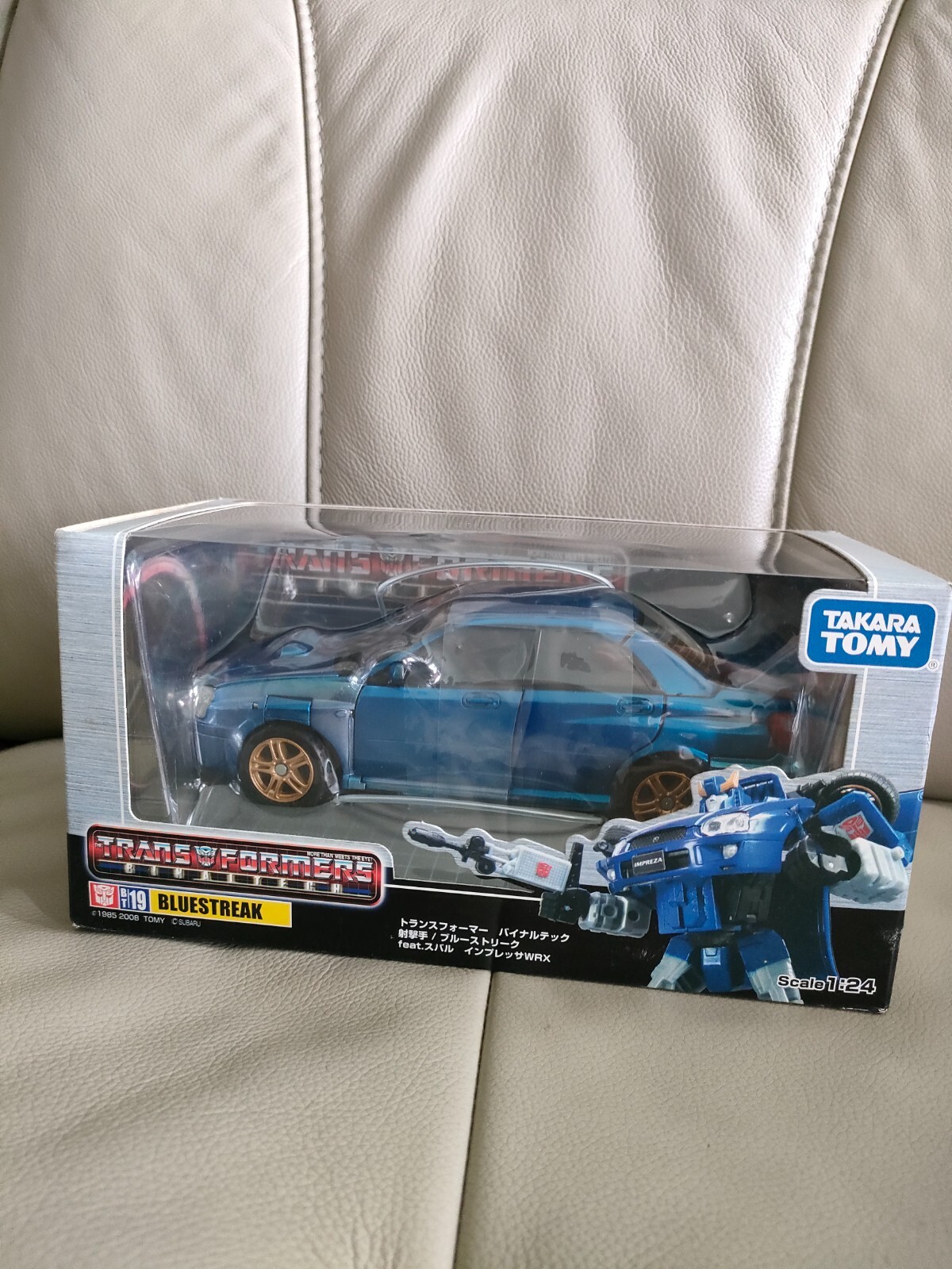 Takaratomy Transformers Binaltech Bt-19 Bluestreak Feat. Subaru Impreza ...
