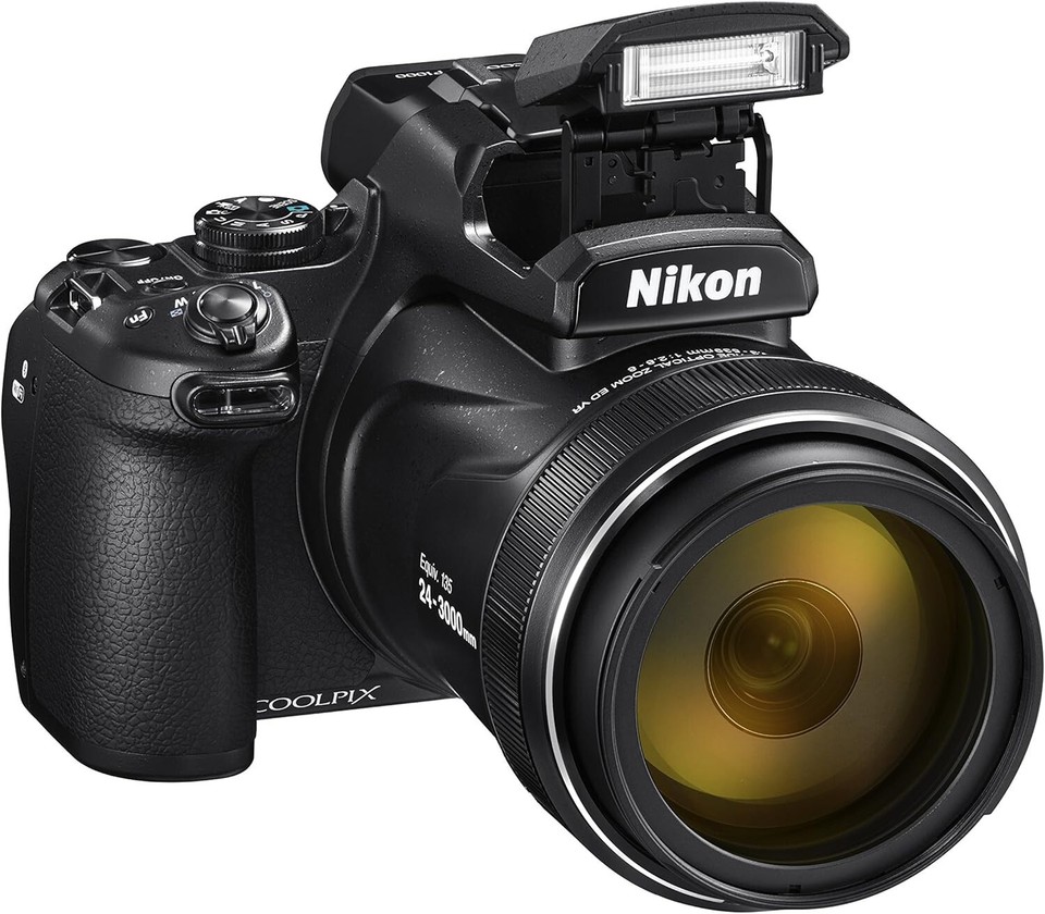 Nikon Coolpix P1000 4K 125x Super Zoom Digital Camera - (Renewed) | eBay