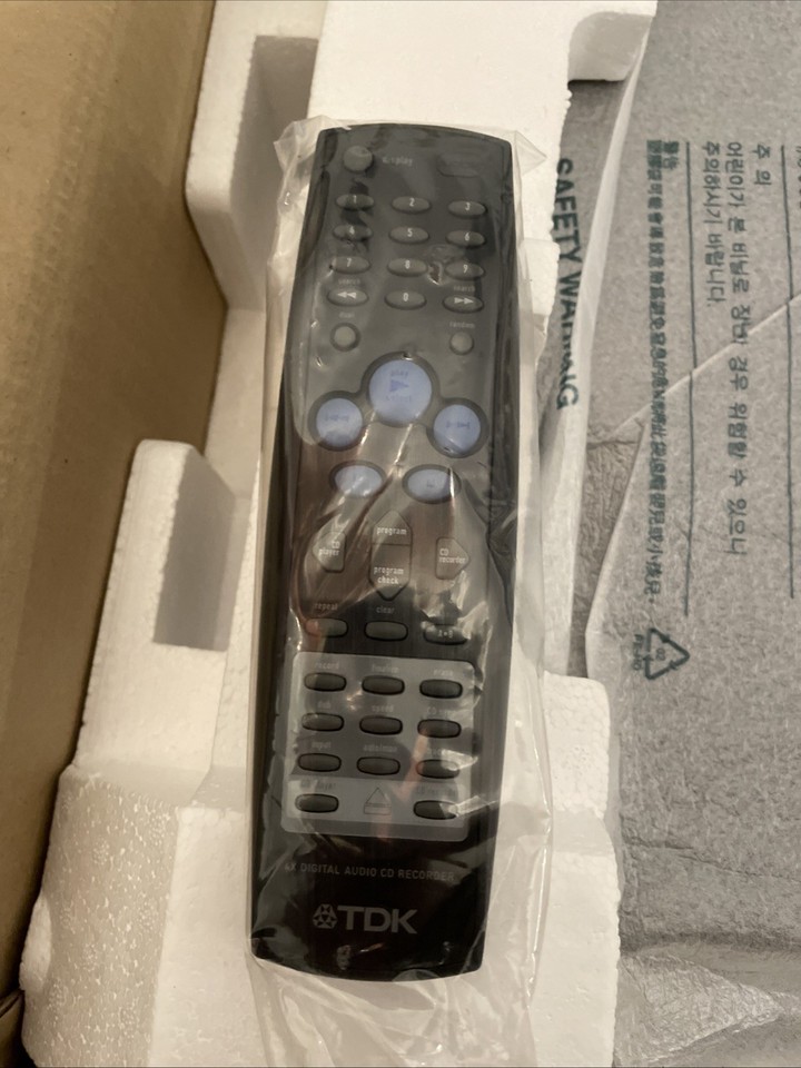 TDK DA-3826 4X Digital Audio CD Compact Disc Recorder NEW | eBay
