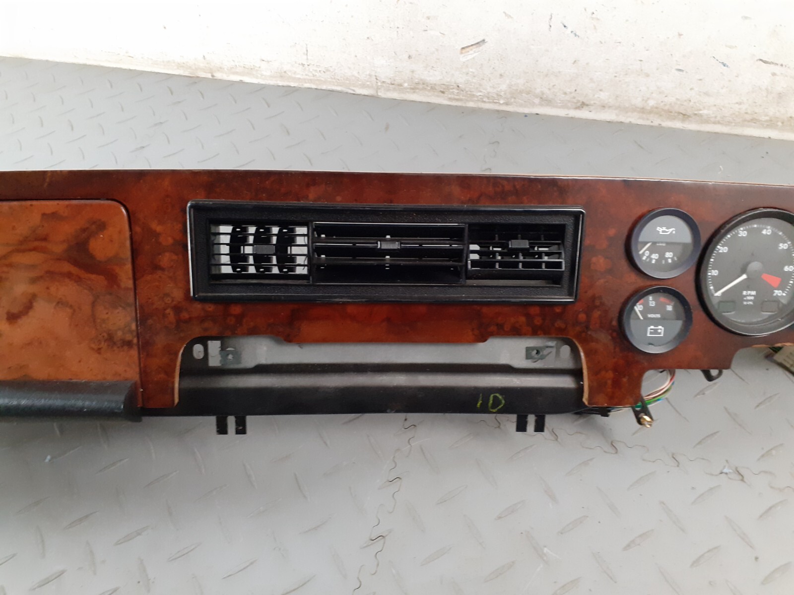 JAGUAR XJ6 XJ12 WOODEN DASHBOARD DASH FASCIA PANEL RHD VENEER SURROUND ...