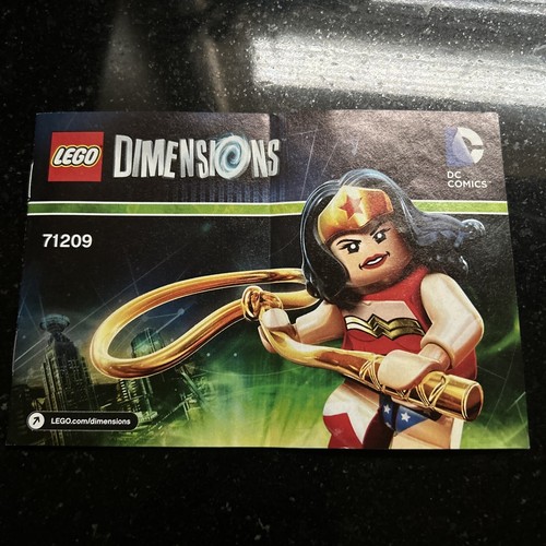 LEGO Dimensions 71209 Wonder Woman Fun Pack W/Invisible Jet Complete | eBay