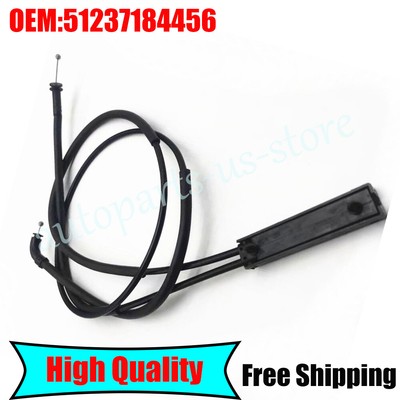 Engine hood release cable Bowden cable Wire For 2007-2014 BMW X5 E70 ...