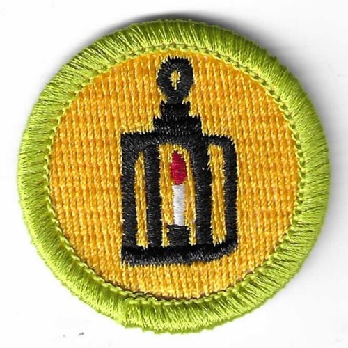BSA METALWORK MERIT BADGE CURRENT MINT NWT TYPE L SINCE 1910 BACK | eBay